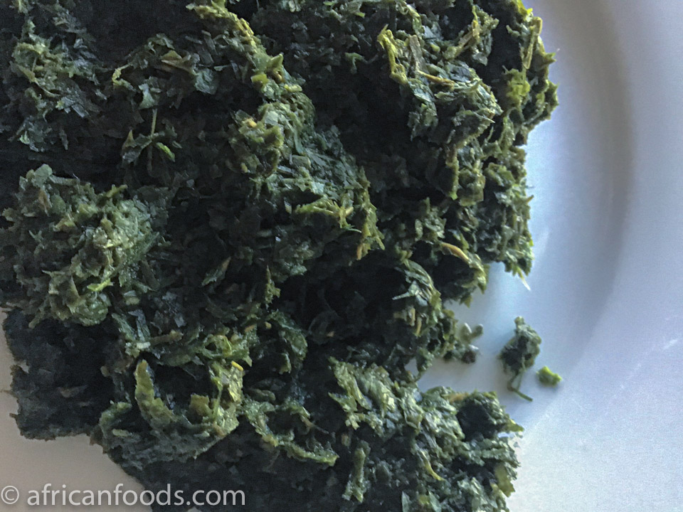 AFANG SOUP | How To Cook Afang or Ukazi Soup